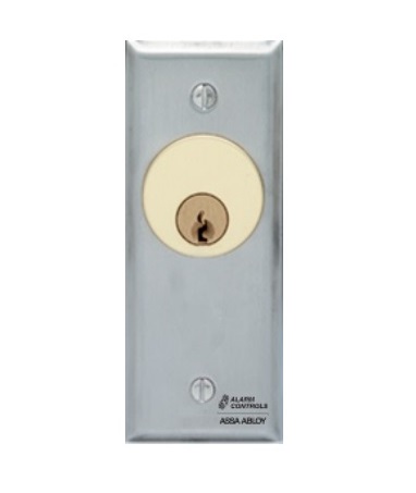 MCK-1 Mortise Cylinder Keyswitch, Narrow
